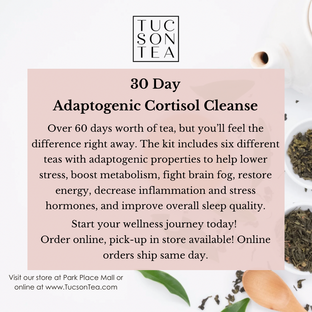 30/60 Day Adaptogenic Cortisol Cleanse – Tucson Tea Company